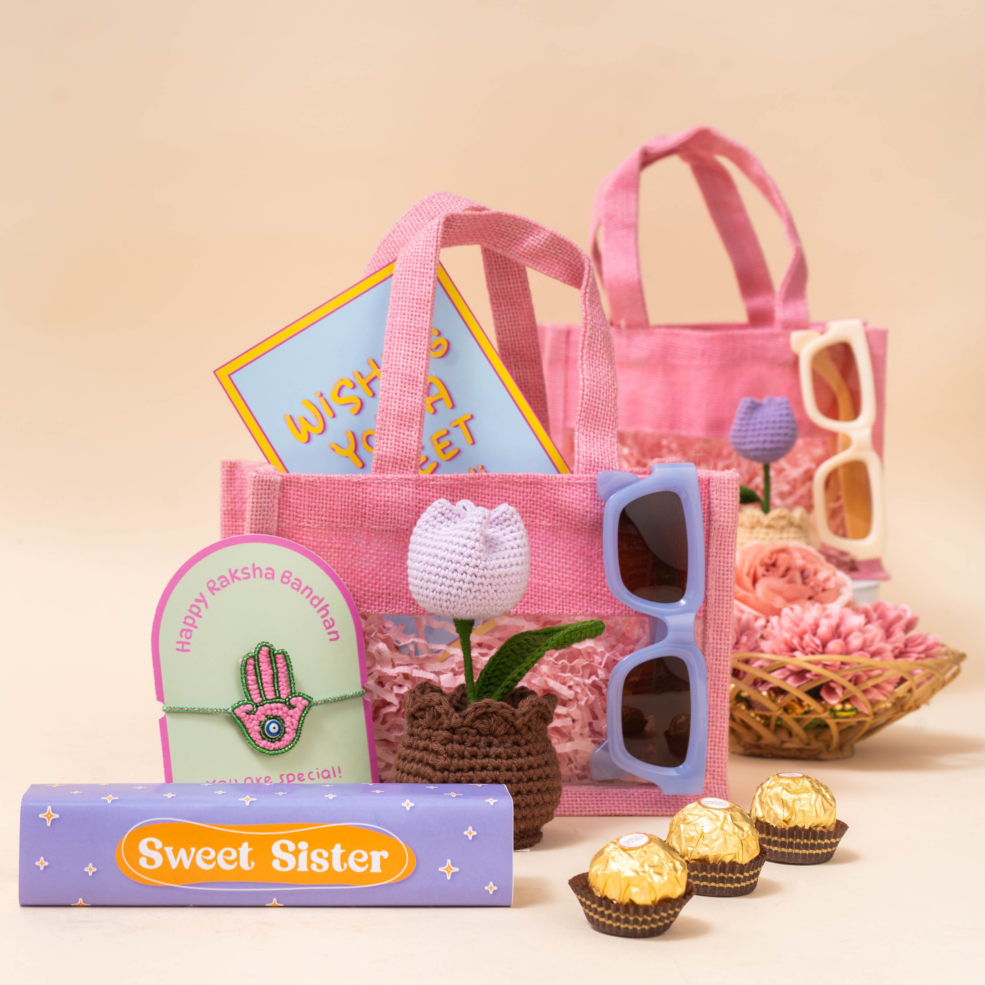 Sassy Sis Rakhi Gift Hamper – Fun Gift for Sister | The Zappy Box