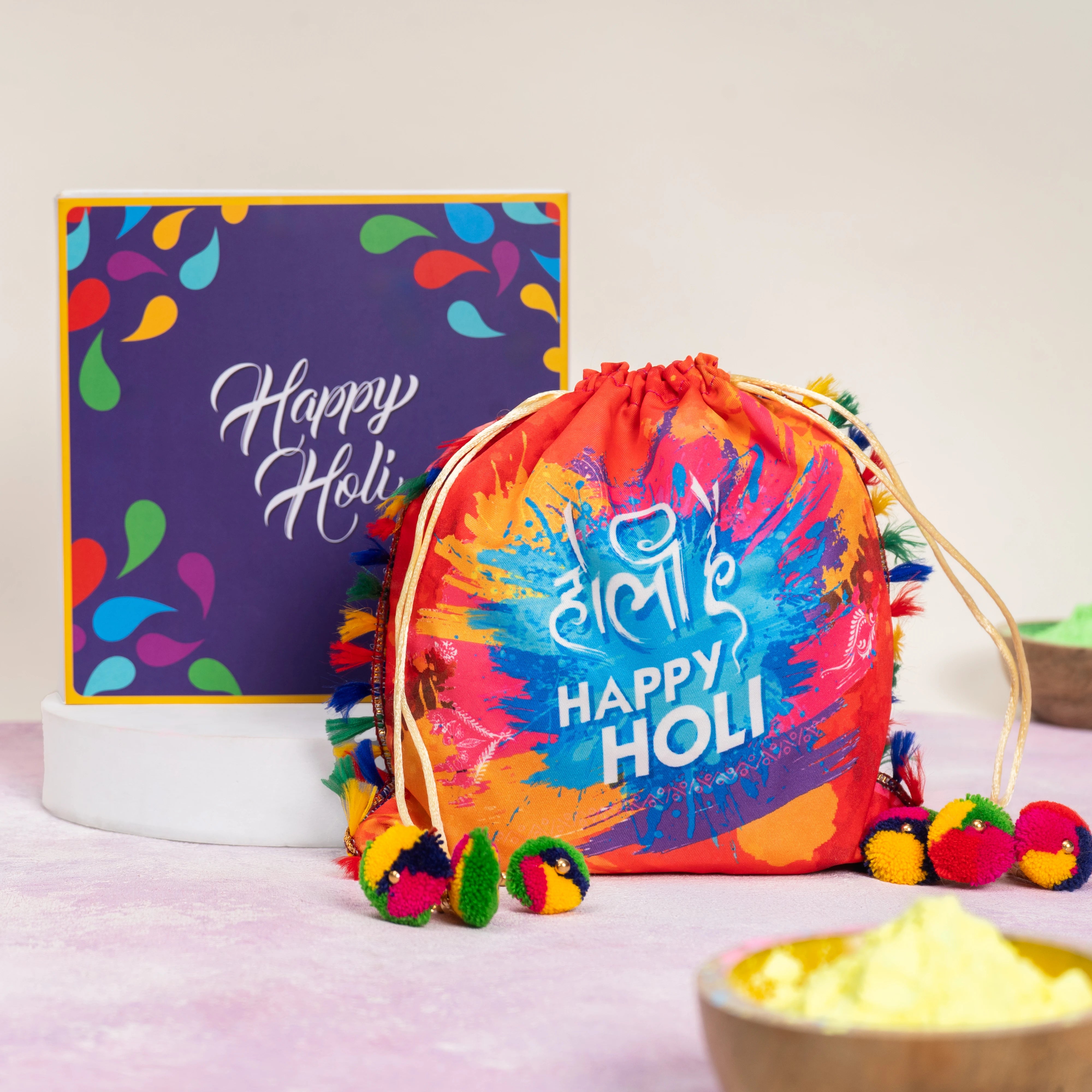 Holi Delights - Holi Gift Basket | The Zappy Box