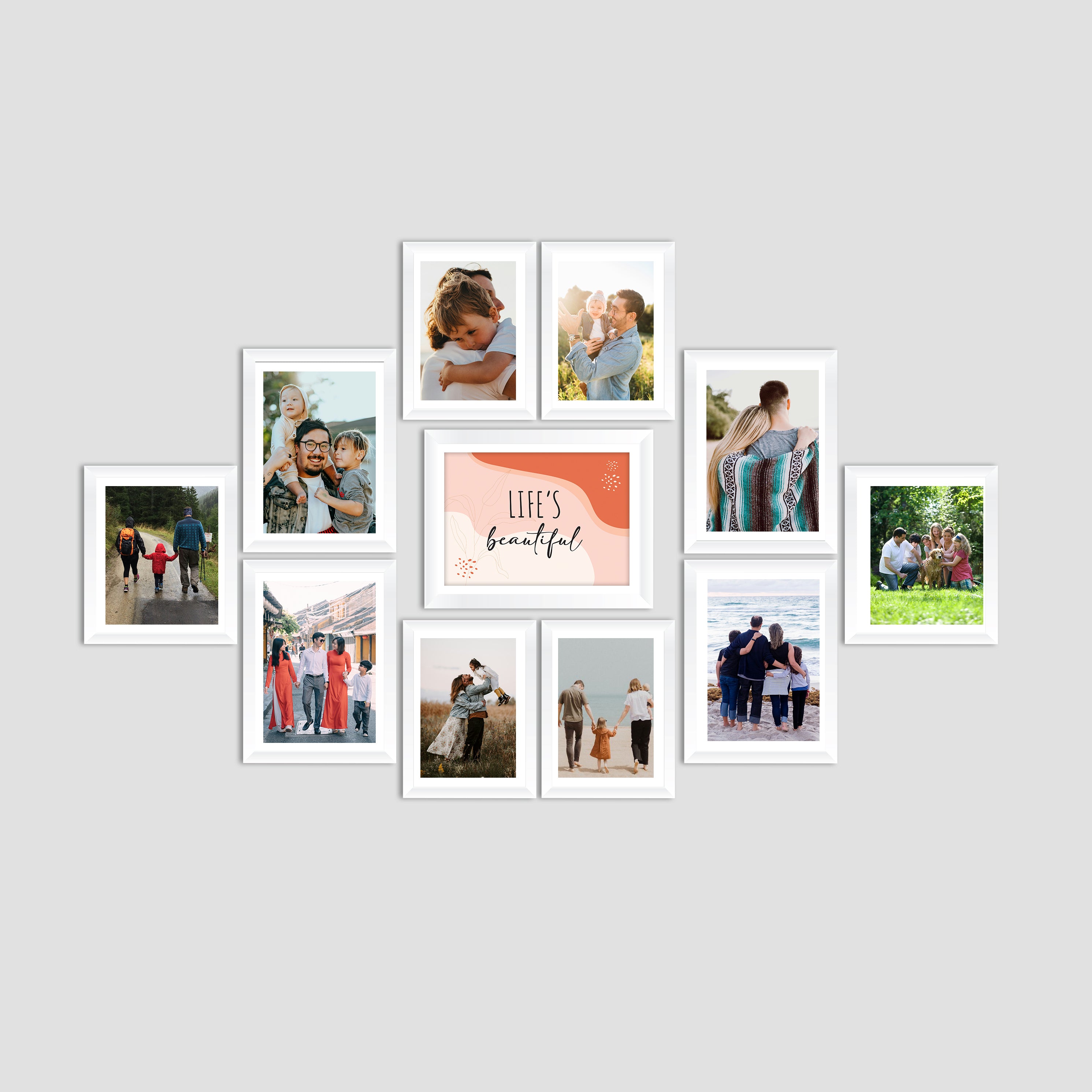 Life's Beautiful Set of 11 Frames – The Zappy Box
