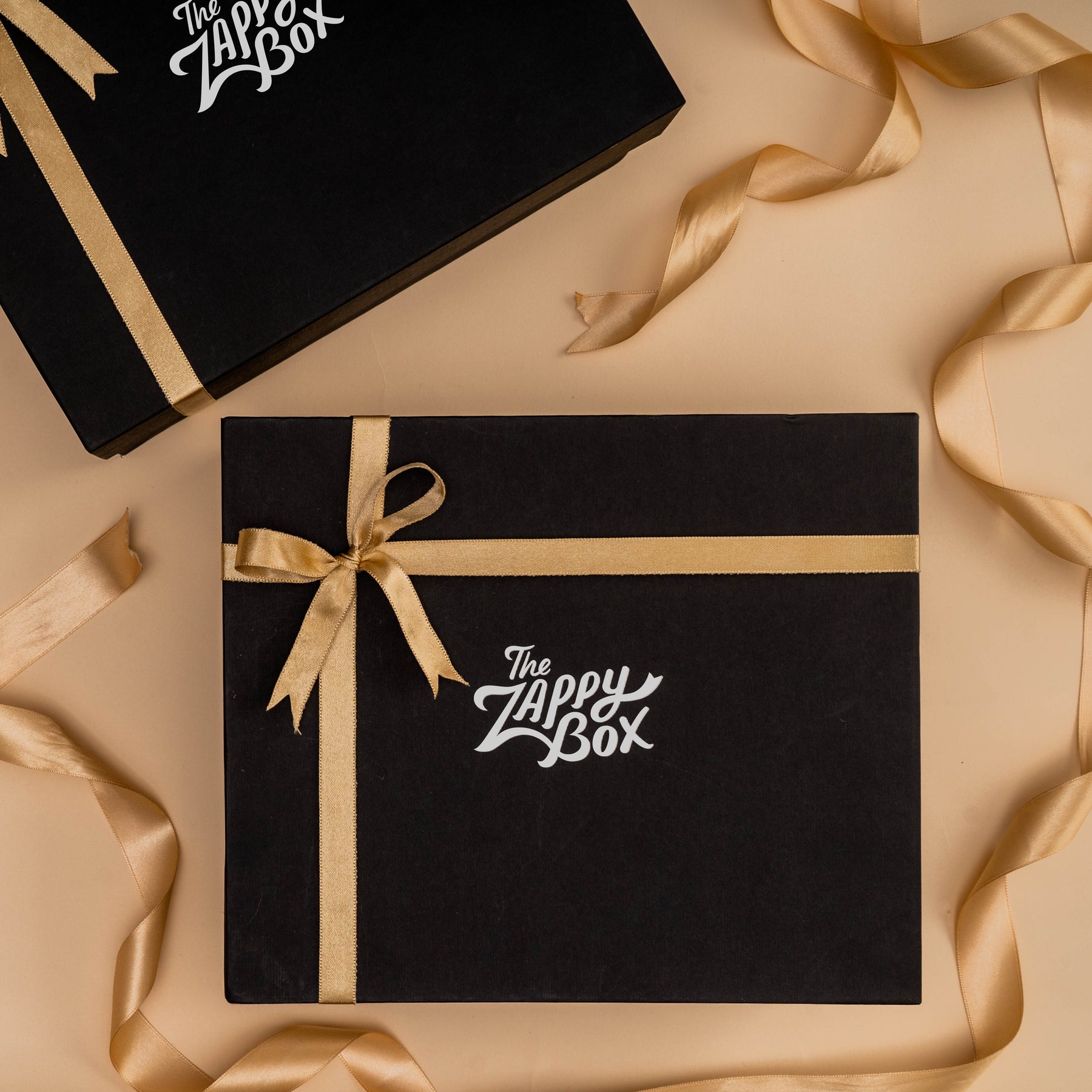 Classic Black Gift Box - Eco-Friendly & Reusable | The Zappy Box