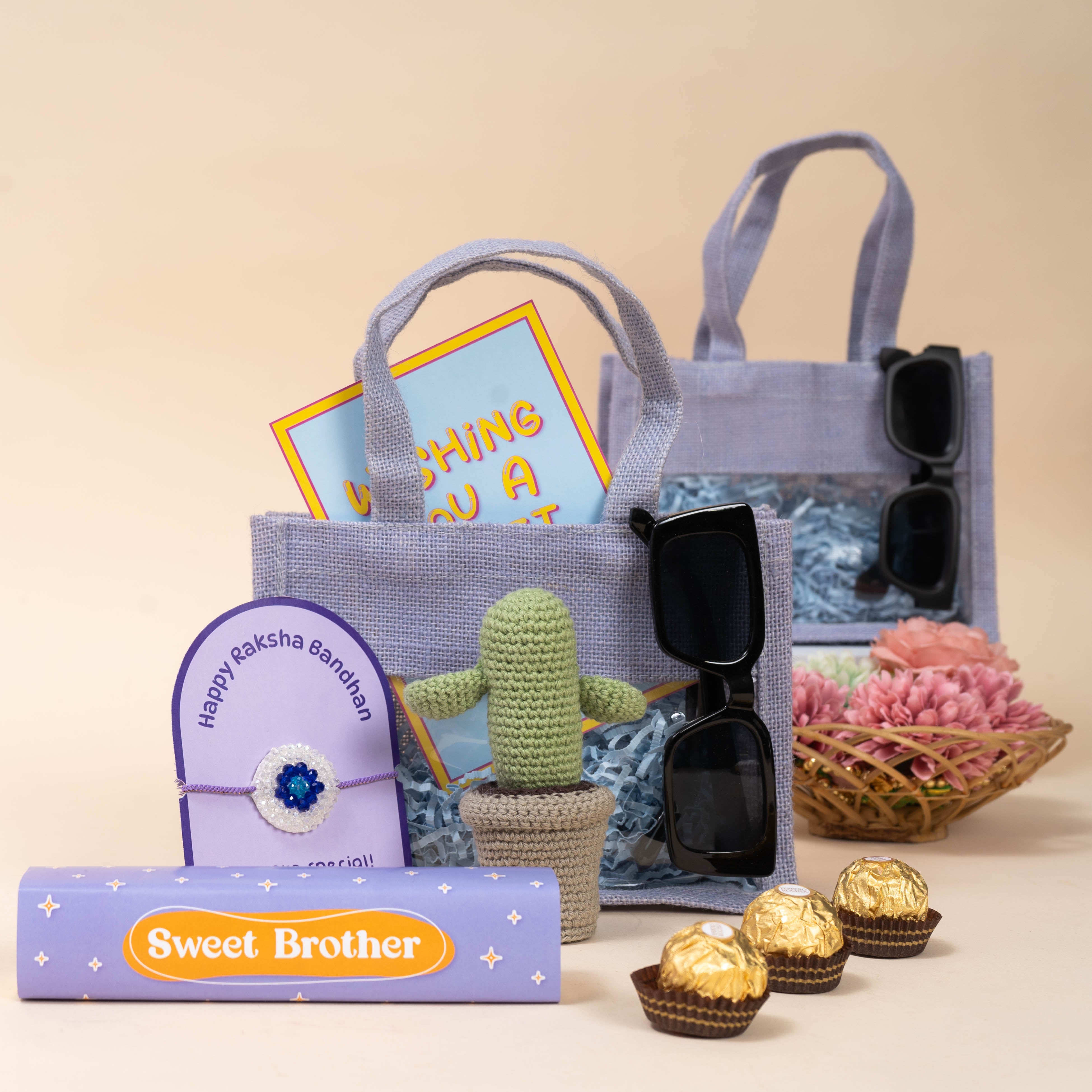 Boss Bro Rakhi Gift Hamper - Unique Gift for Brother | The Zappy Box