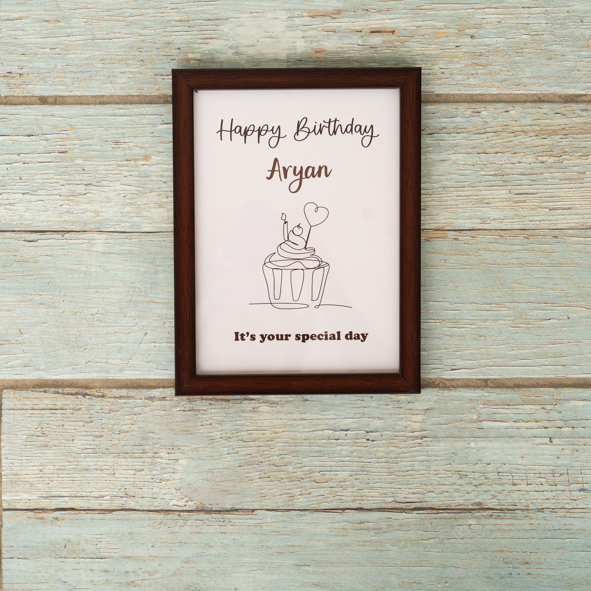 Birthday Special Frame - Personalised Frame | The Zappy Box