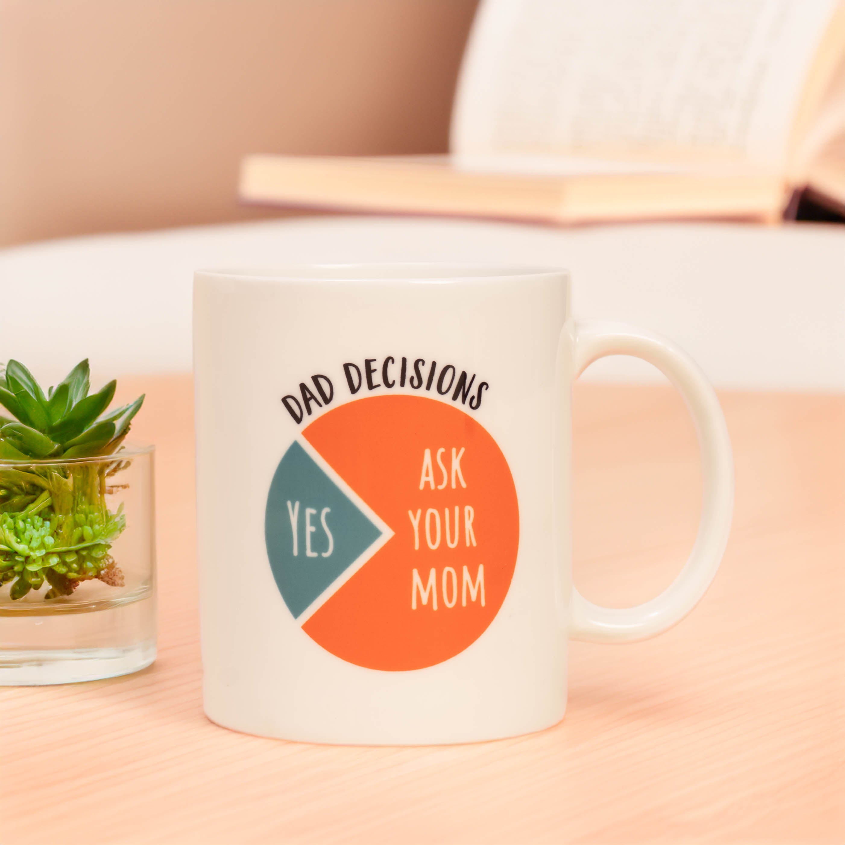 Shop Funny Dad Decisions Mug Online for Your Dad | The Zappy Box