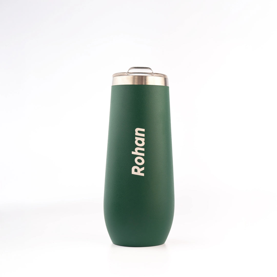 Personalized Caper Green Tumbler - Custom Name Insulated 270ml Cup ...