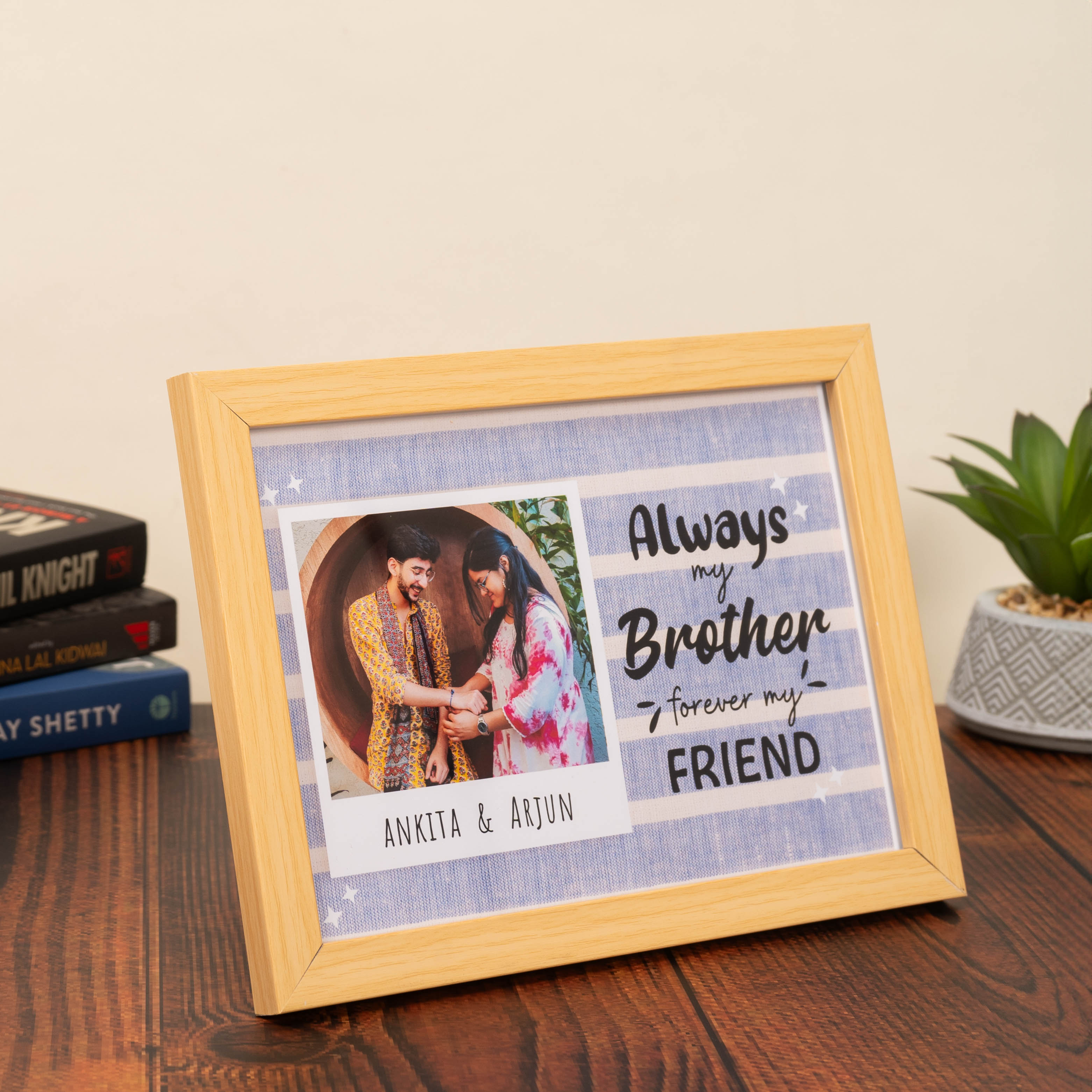 Brother Personalized Quote Frame – The Zappy Box