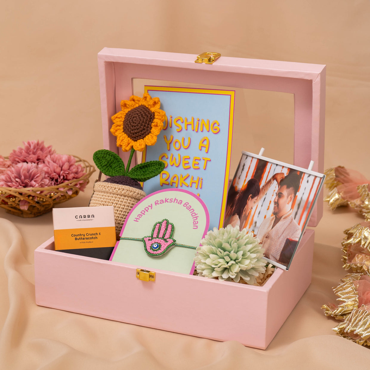 Rakhi Gift Hampers - Shop Rakhi Gift Baskets Online| The Zappy Box