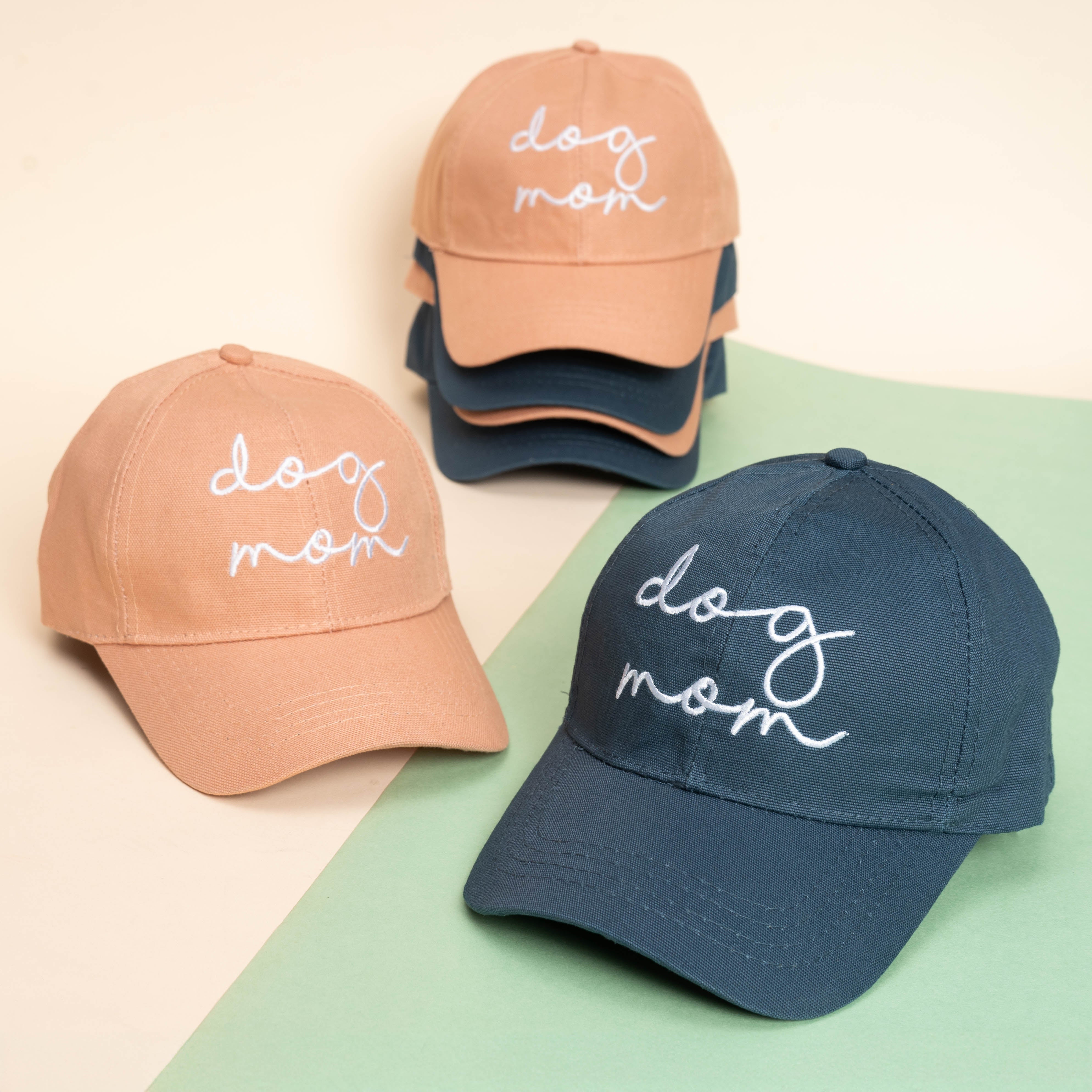Dog Mom Cap - Stylish Canvas Cap for Pet Lovers | The Zappy Box