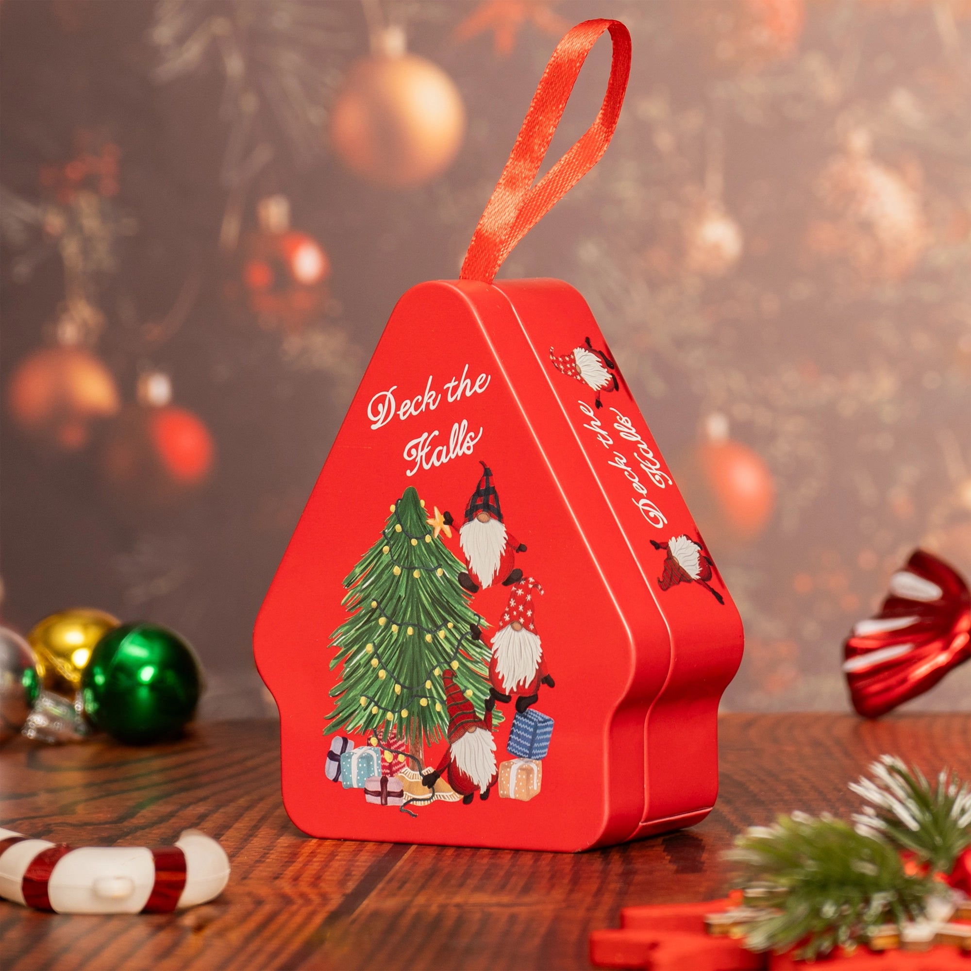 Cozy Christmas Comfort Tin - Festive Treat & Gift Storage Box – The ...