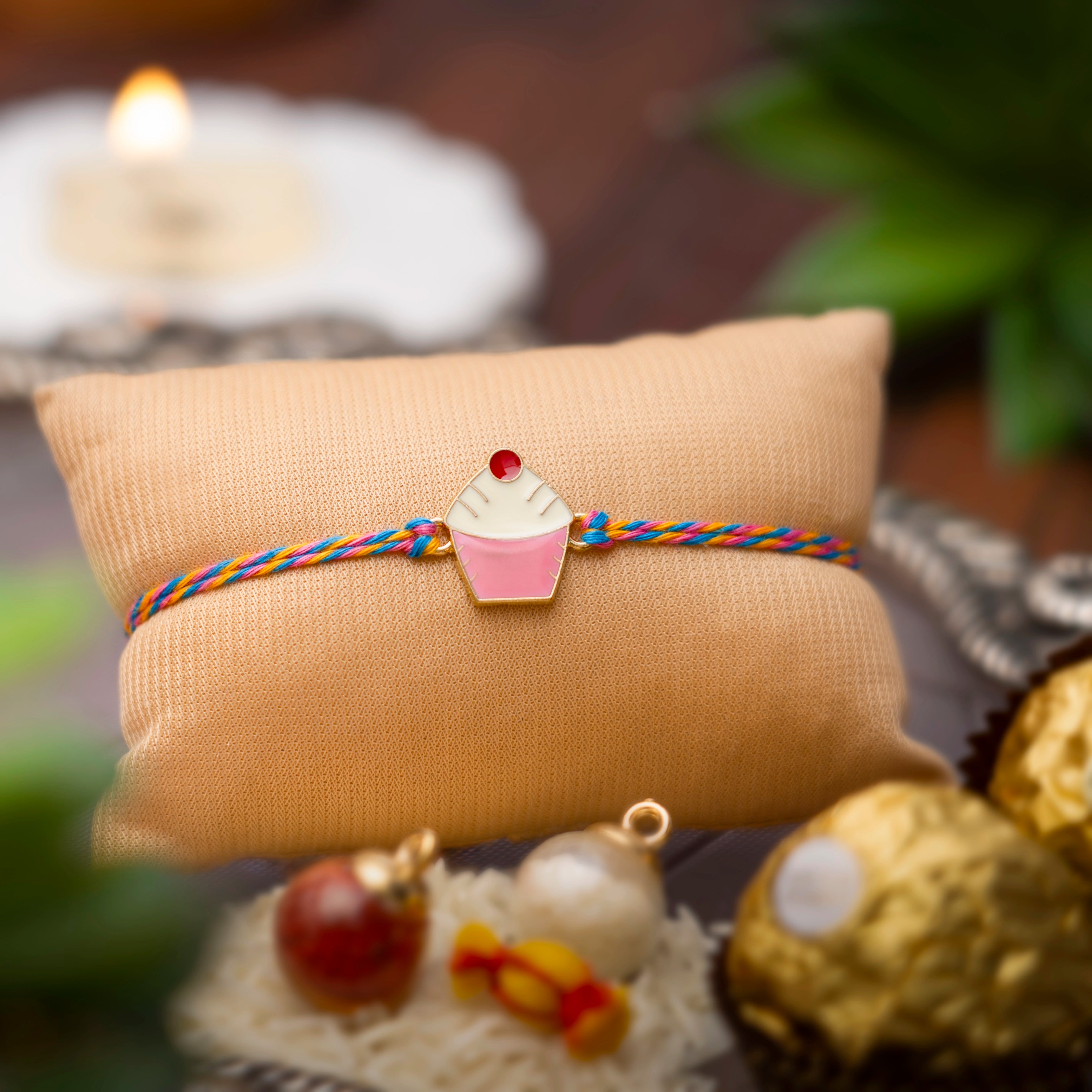 Cupcake Rakhi for Foodie Brothers with Sweet Tooth | The Zappy Box