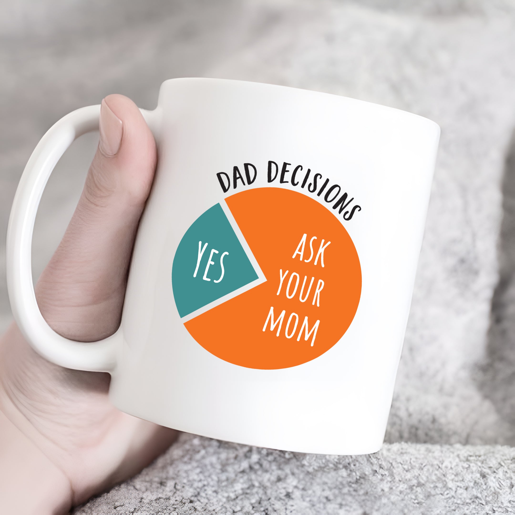 Funny Dad Decisions Mug – The Zappy Box