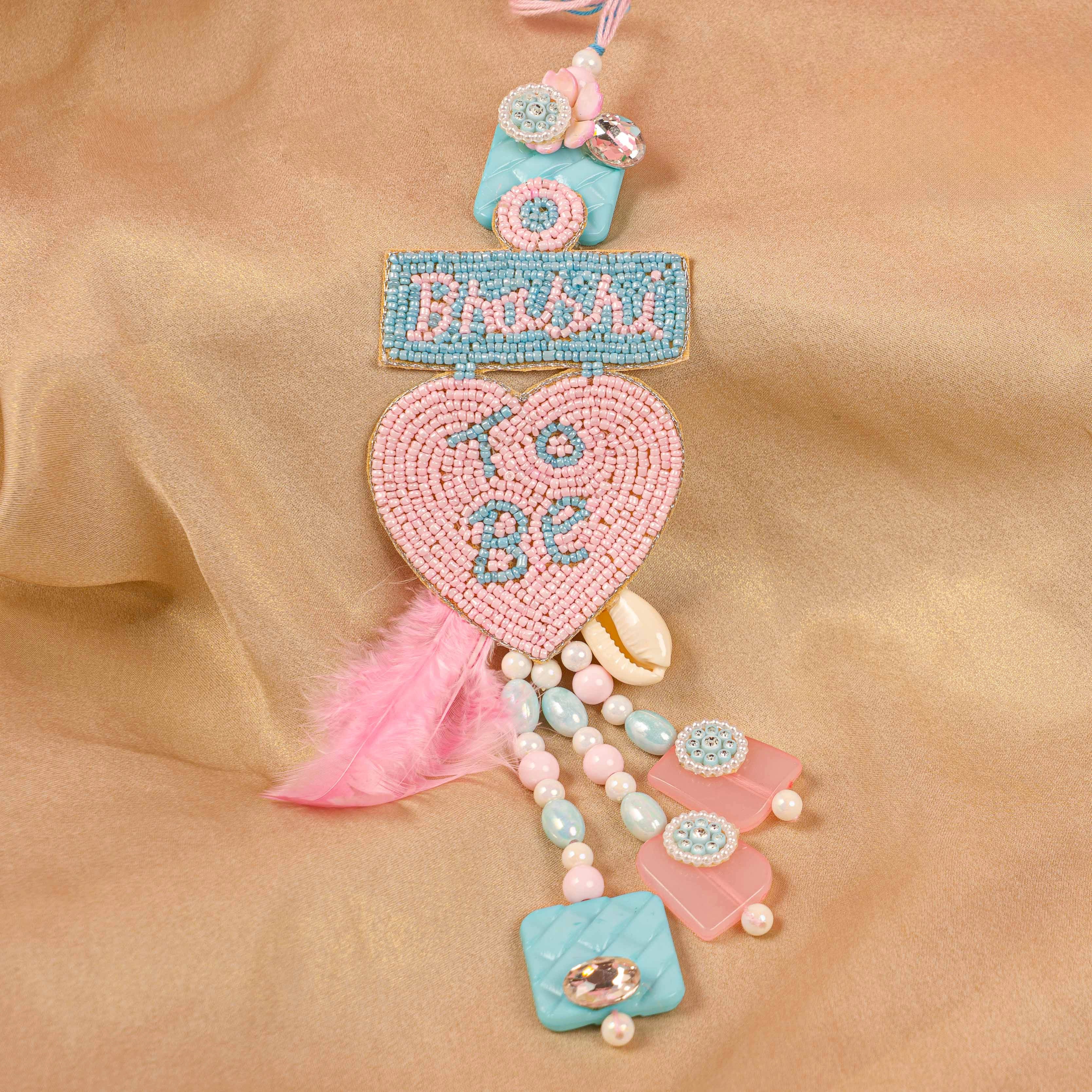 Modern Muse Lumba Rakhi - Stylish Rakhi for Bhabhi | The Zappy Box