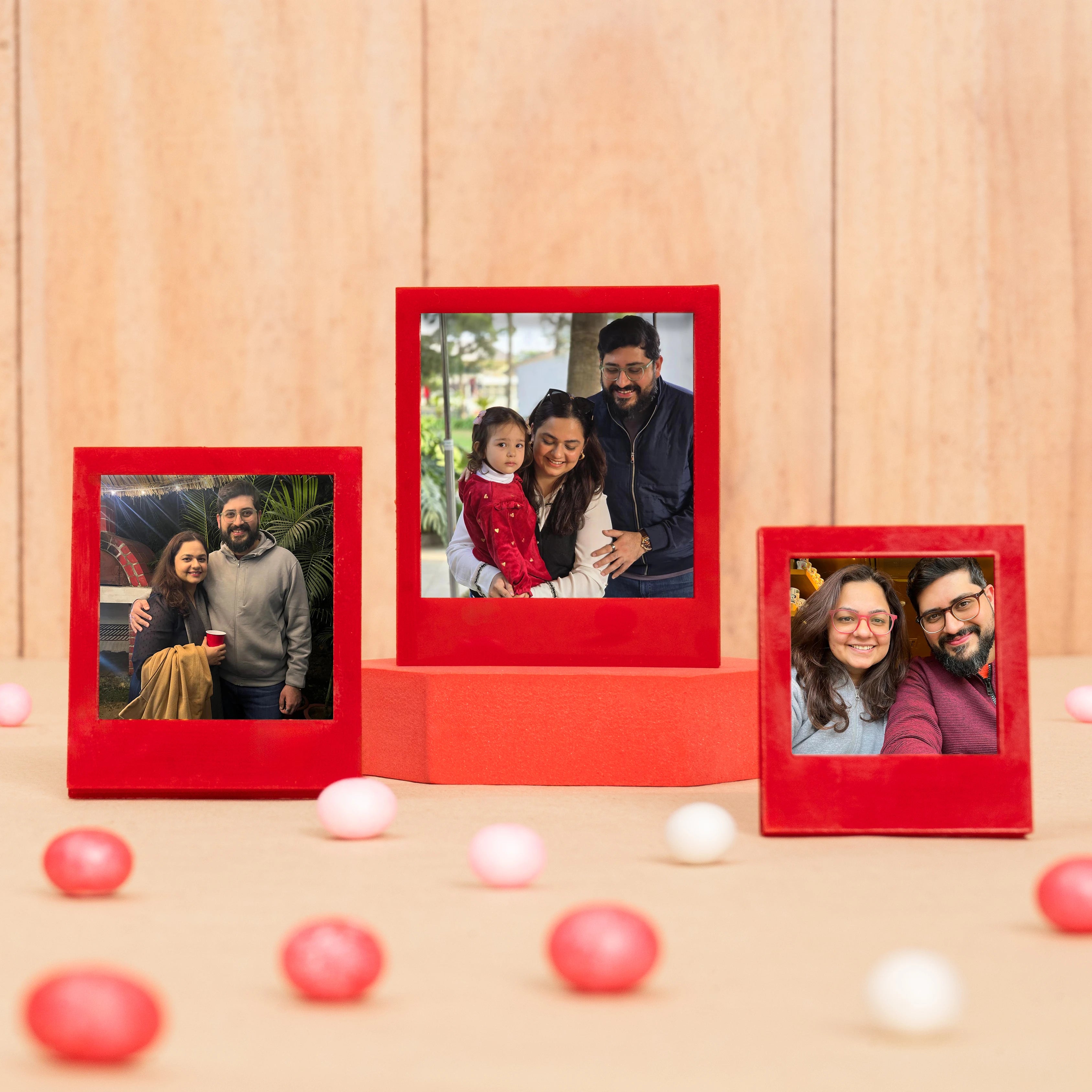 Personalized Picture Magnet/ Frame Stand | Set of 3 – The Zappy Box