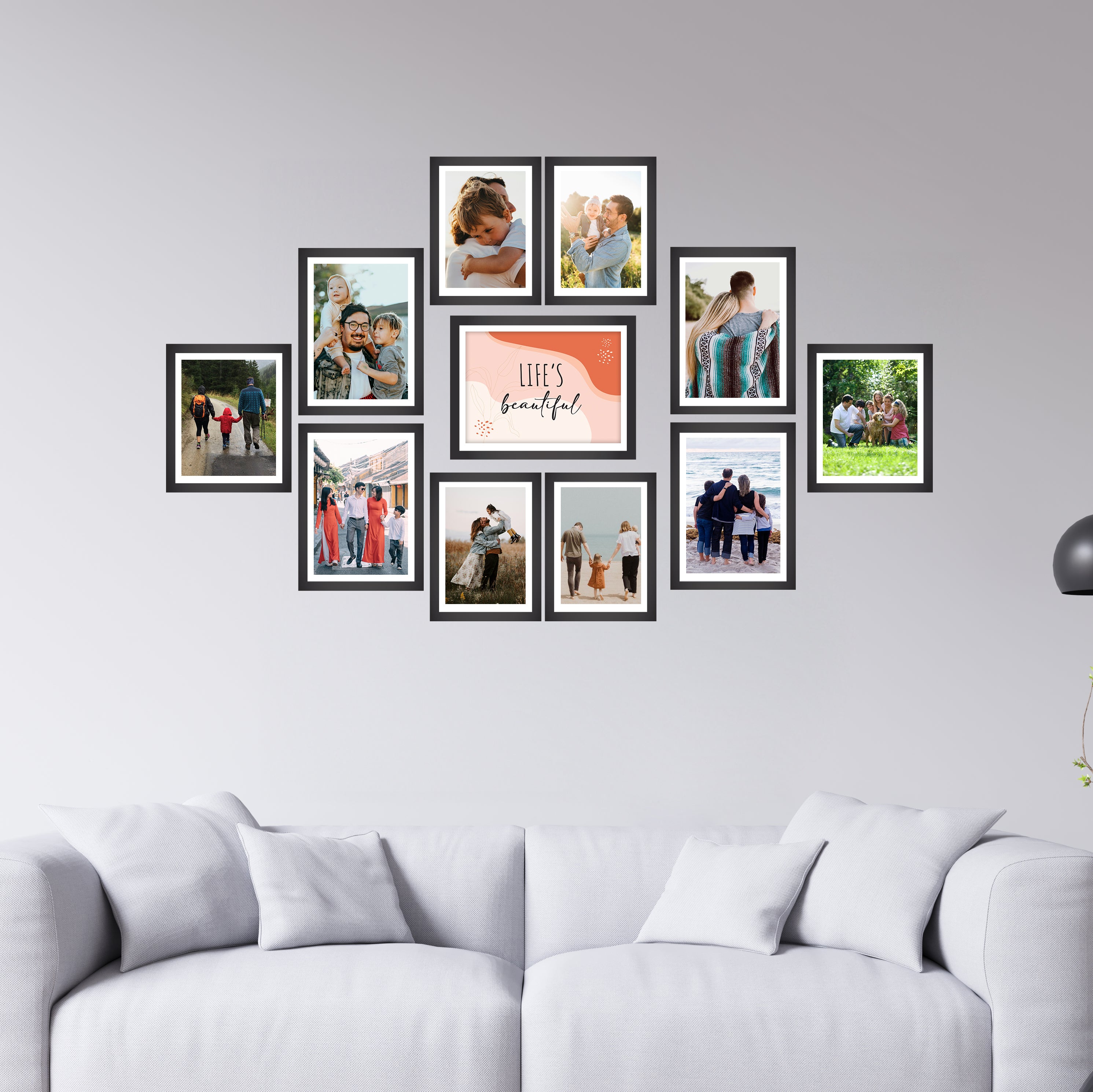 Buy Set of 11 Life’s Beautiful Photo Frames | The Zappy Box